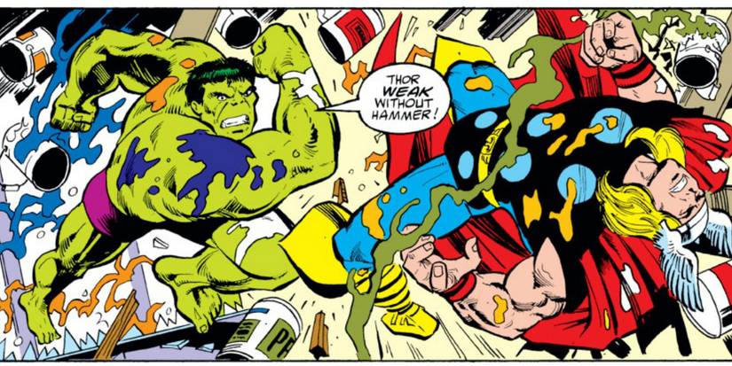 Thor vs Hulk: 15 Biggest Fights in Comics