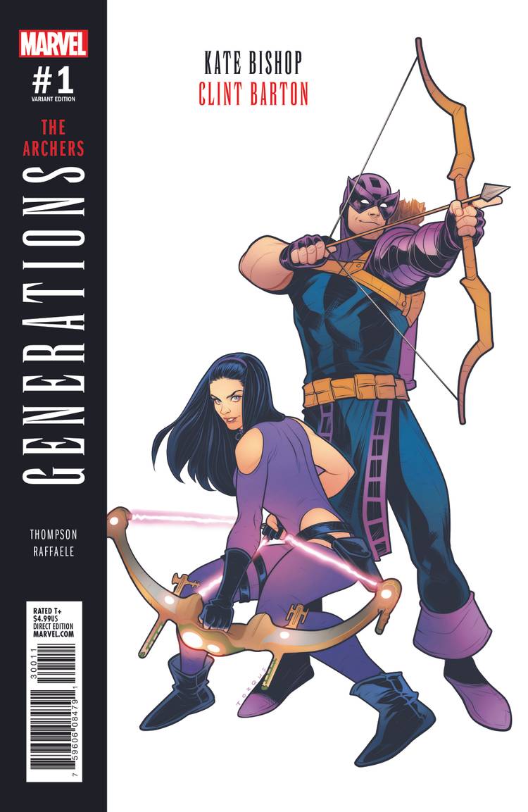 Marvel Reveals Full Generations Creative Teams, Covers Draft
