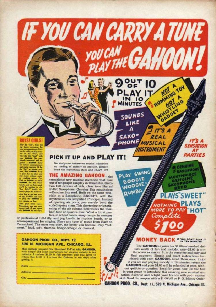 When Comic Books Wanted to Teach You to Play the Gahoon