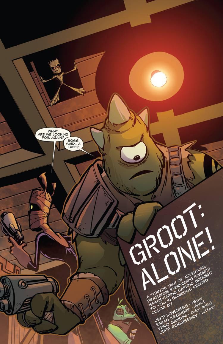 When Did Baby Groot First Show Up in the Comics?
