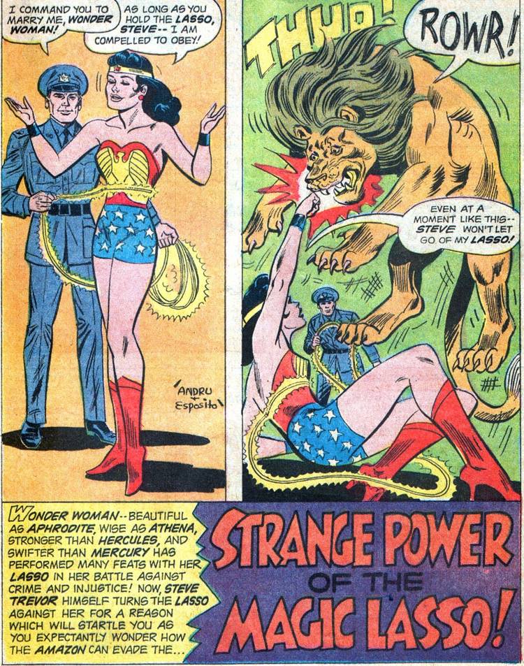 When Did Wonder Woman's Golden Lasso Become a Weapon of TRUTH?