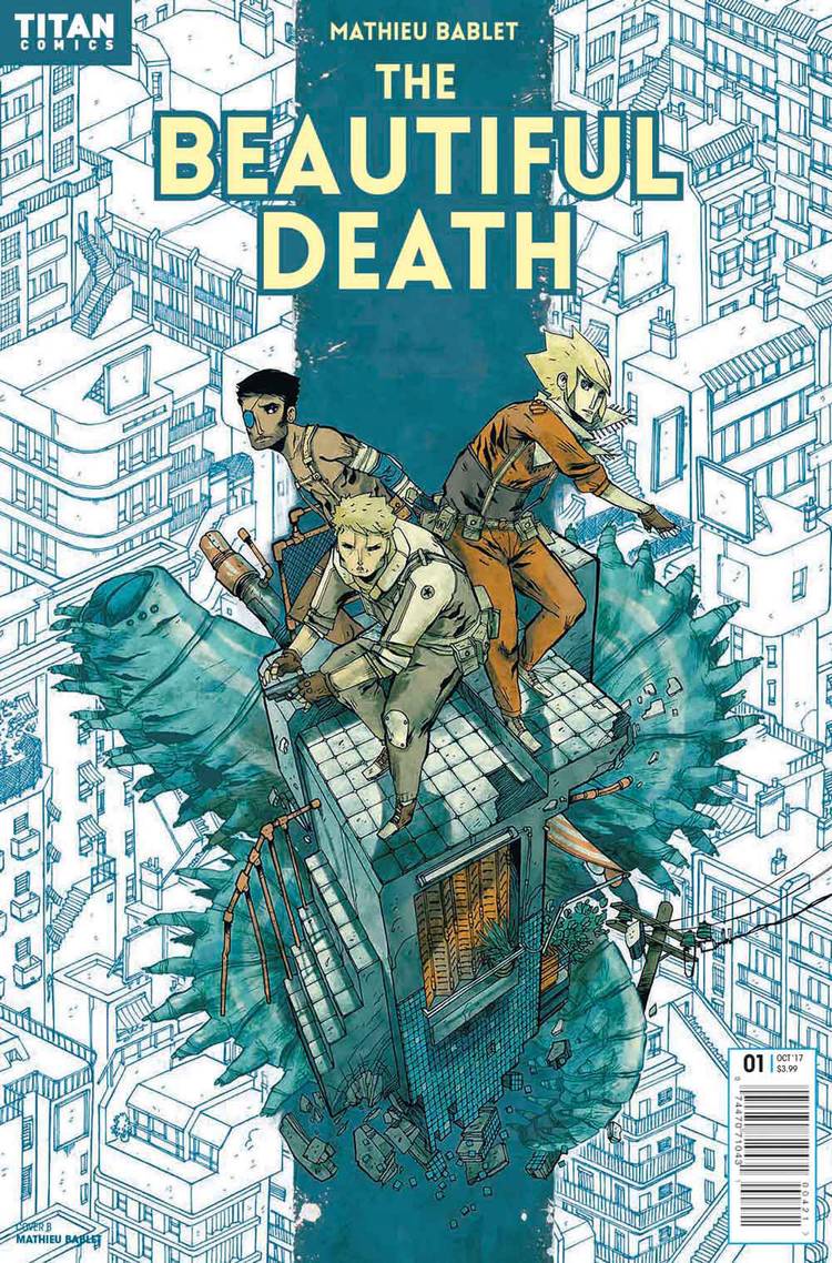 EXCLUSIVE: Brandon Graham's The Beautiful Death Cover Art