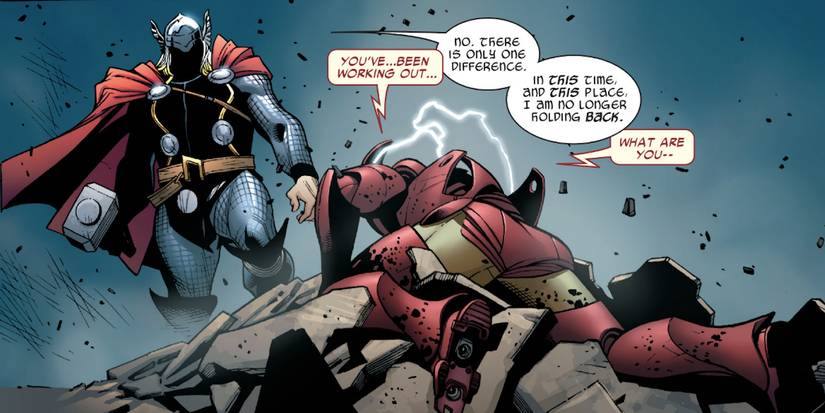 Iron Man’s Thorbuster Armor Is Even Stronger Than the Hulkbuster Suit