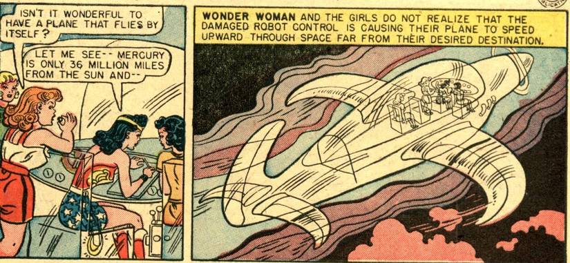 Evolution of Wonder Woman's Invisible Jet