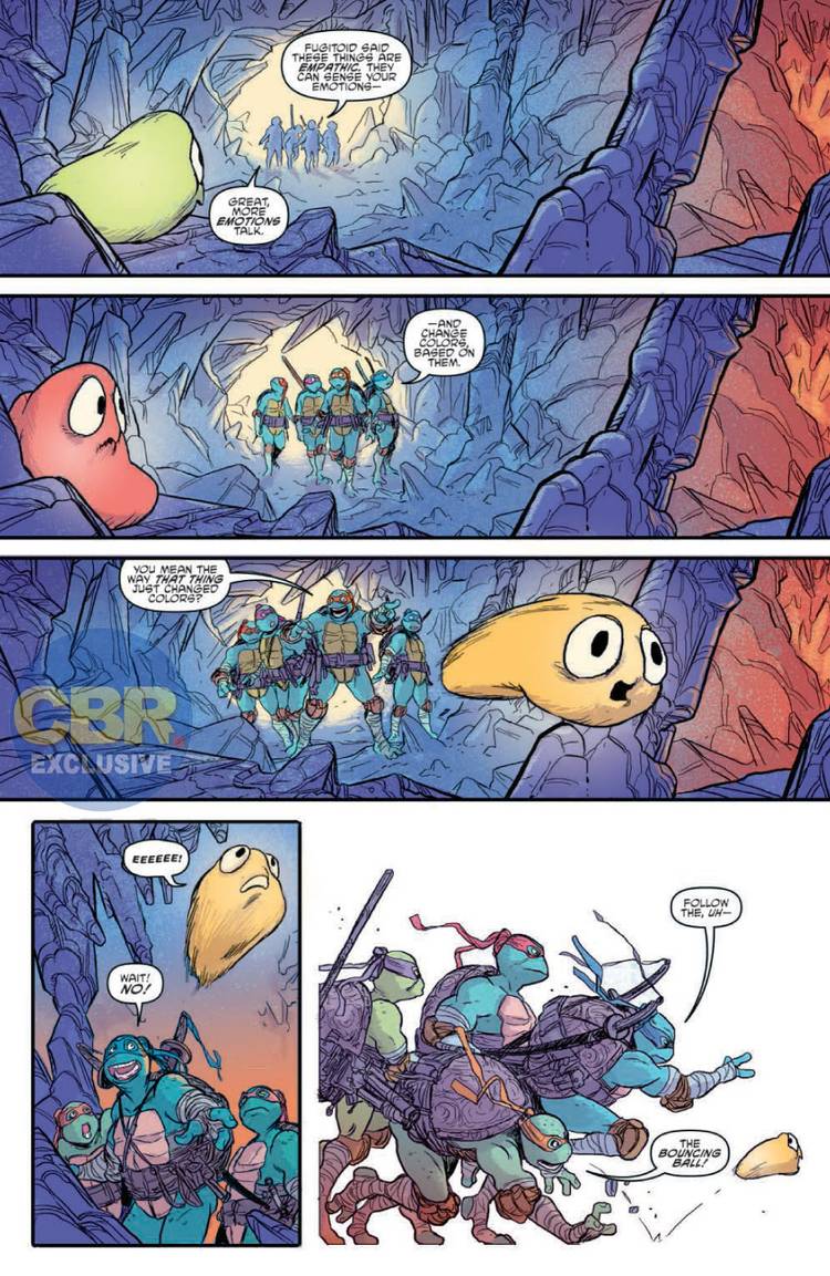 EXCLUSIVE PREVIEW: Teenage Mutant Ninja Turtles: Dimension X #1