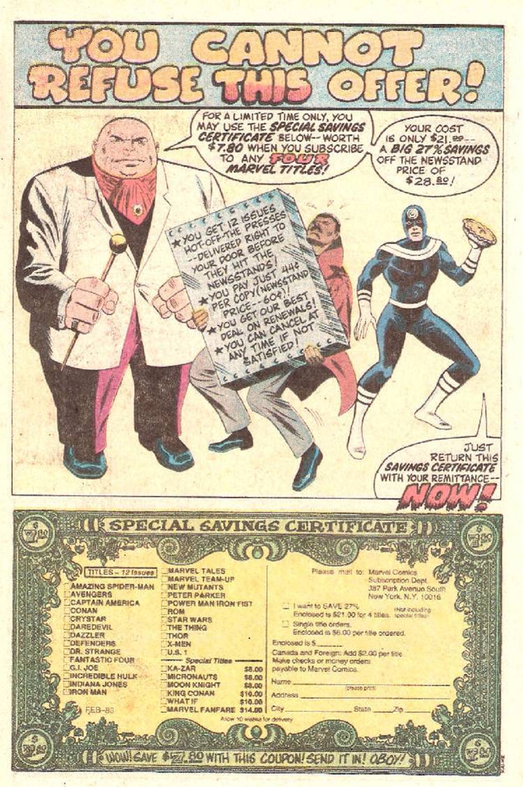Funny Marvel and DC Subscription Ads