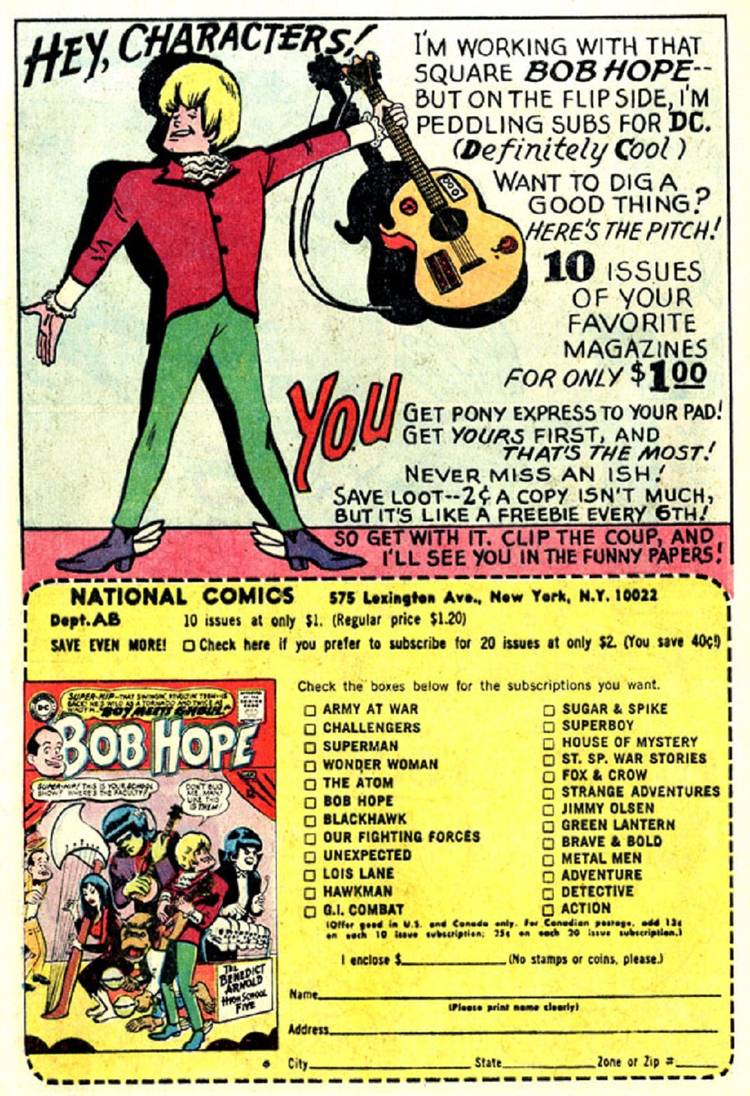 Funny Marvel and DC Subscription Ads