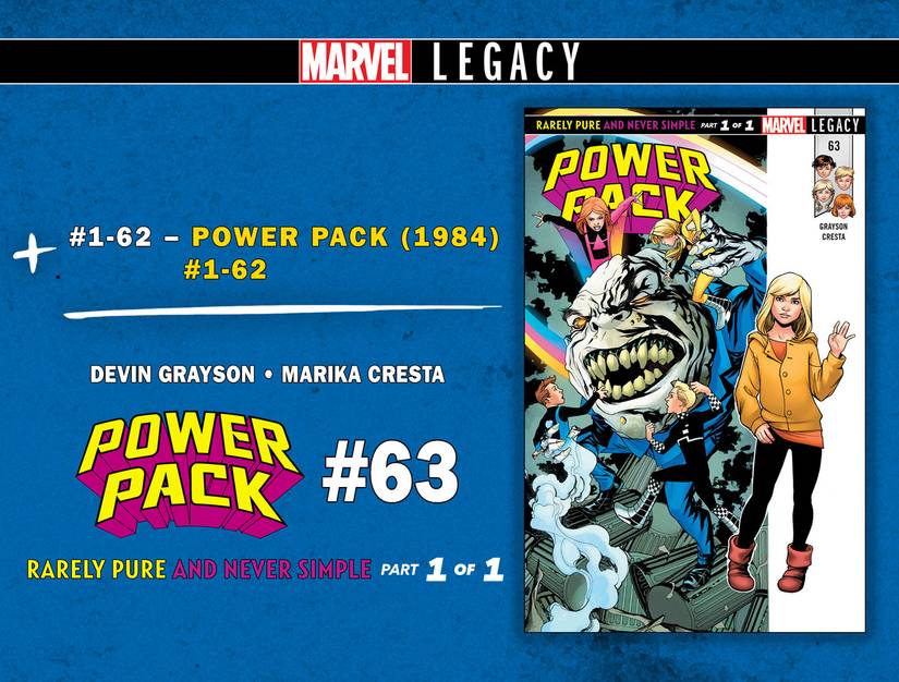 Marvel Announces Four More Legacy Series