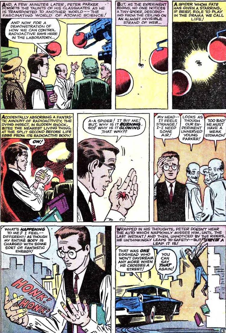The First Superhero to Gain Superpowers From a Science Accident