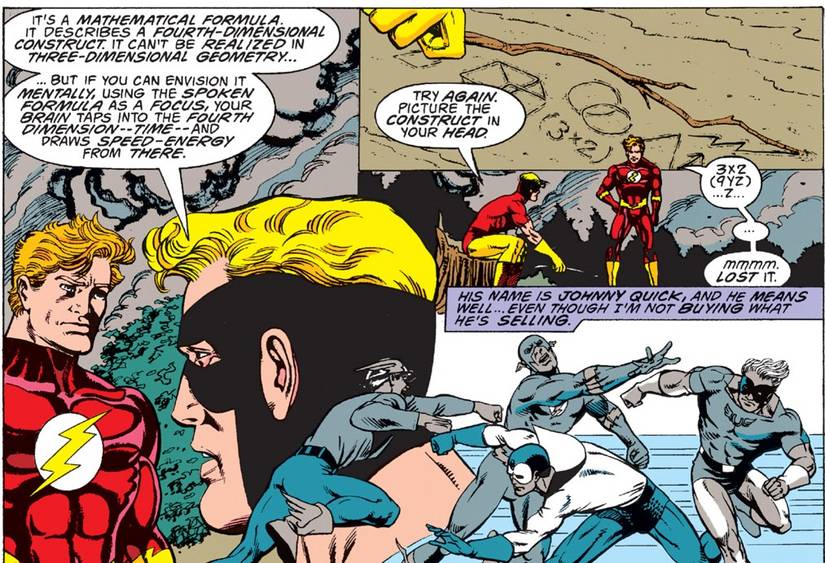 Speed Force's Comic Book Debut