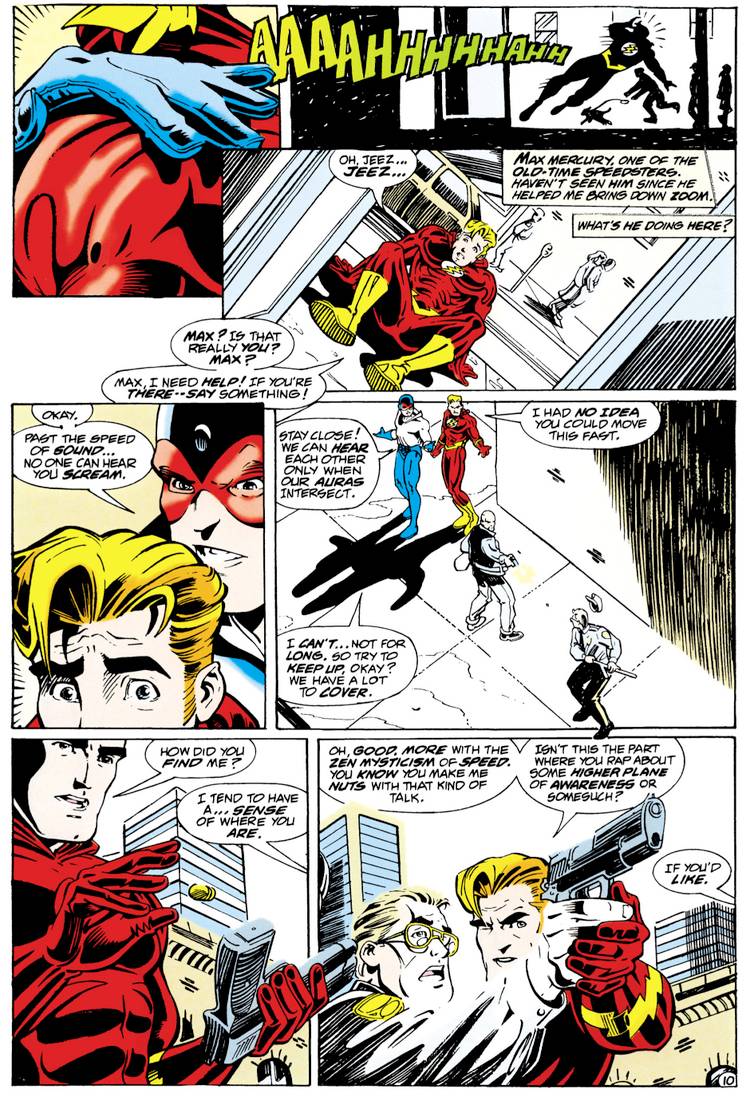 Speed Force's Comic Book Debut