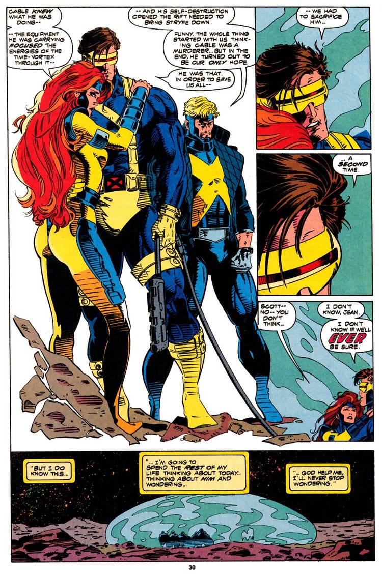 When Cable Found Out Cyclops Was His Dad