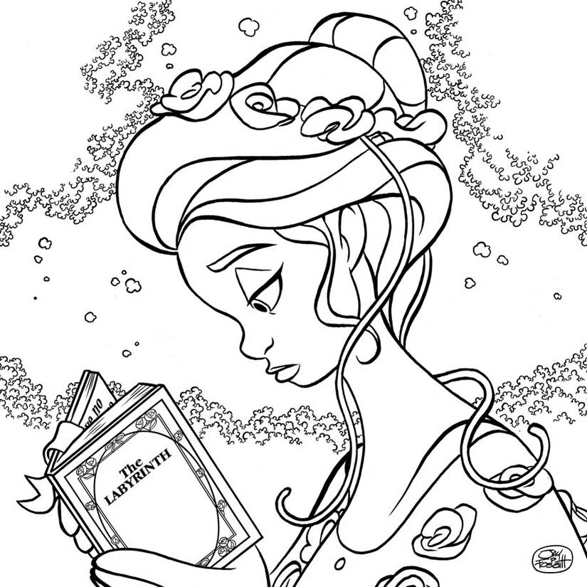goblin king coloring page