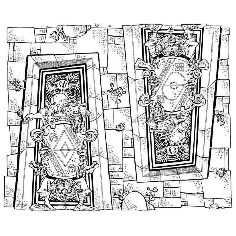 goblin king coloring page