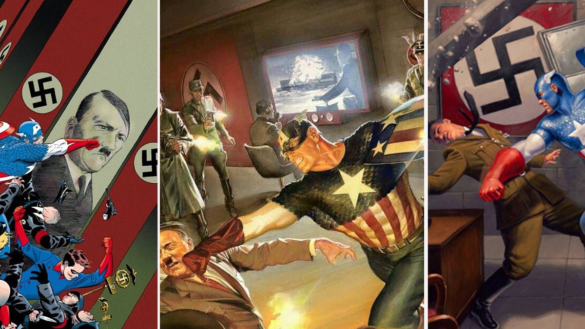Times Captain America Punched A Nazi