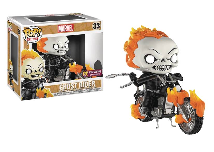Funko's Ghost Rider Pop! Rides Figure Debuts