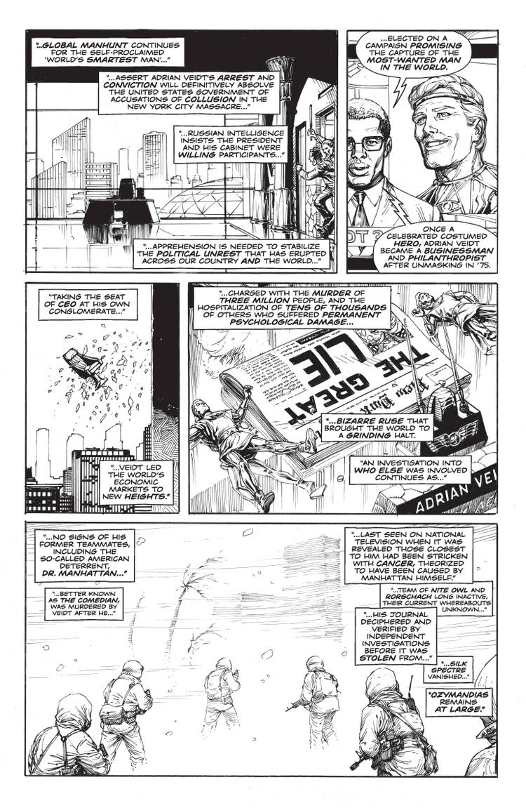 Doomsday Clock: Preview DC's Watchmen/Superman Event