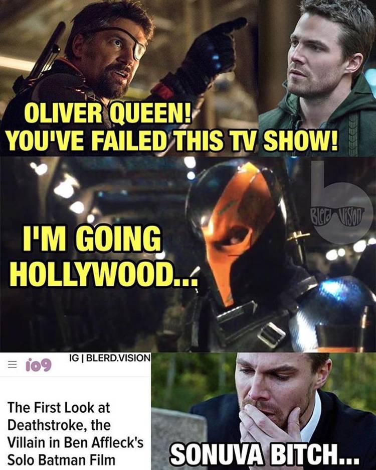 Arrowverse DCEU Memes