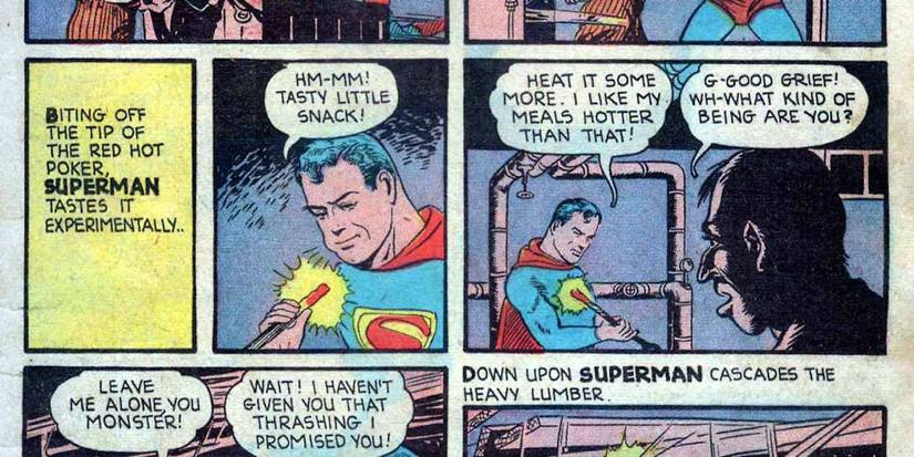 The Weirdest Things Superman Has Ever Eaten