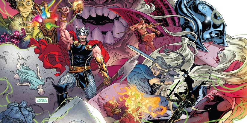 What Are Thor's New Golden Hammer & Arm Made Of?