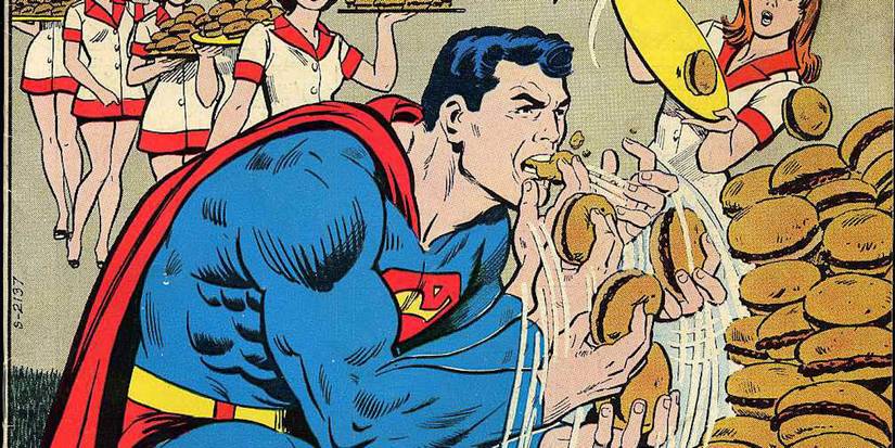 The Weirdest Things Superman Has Ever Eaten