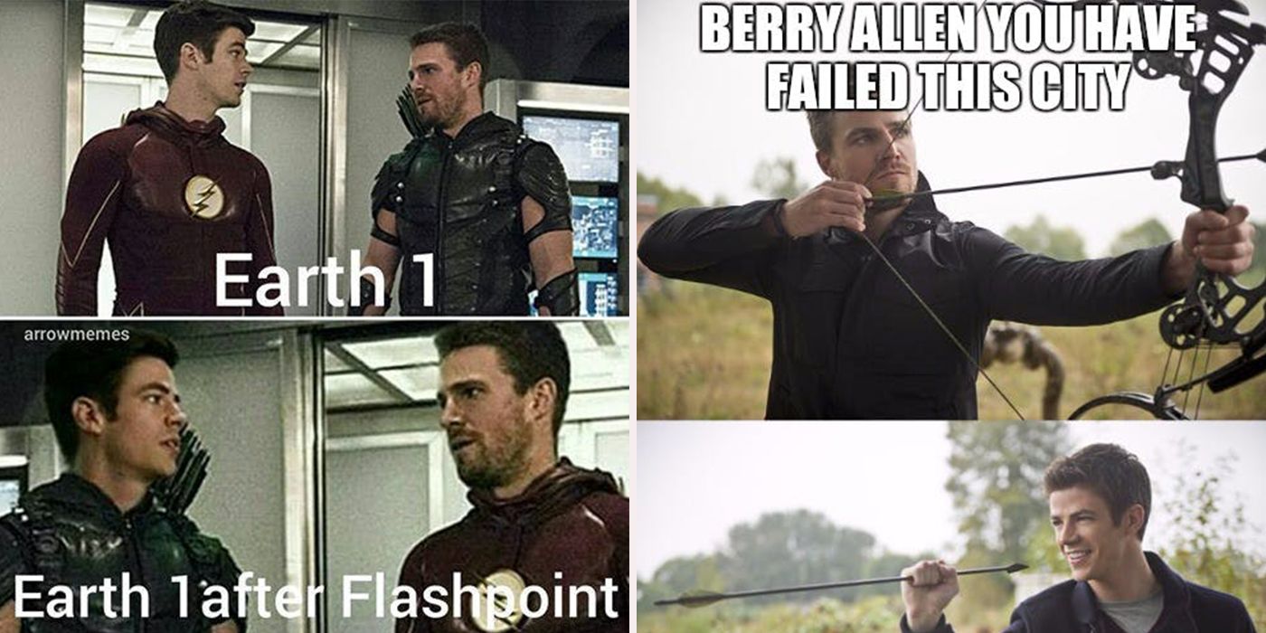 Arrow Vs Flash Memes