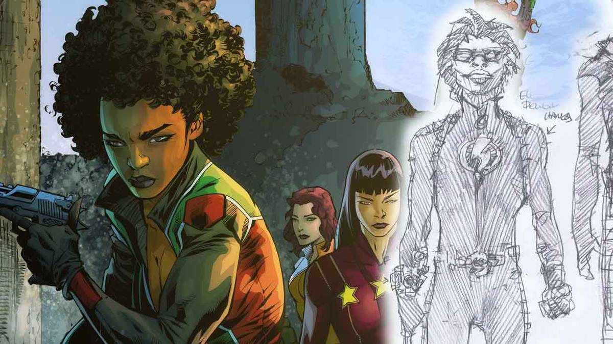 First Look at Milestone's New Static Shock, Earth M Art