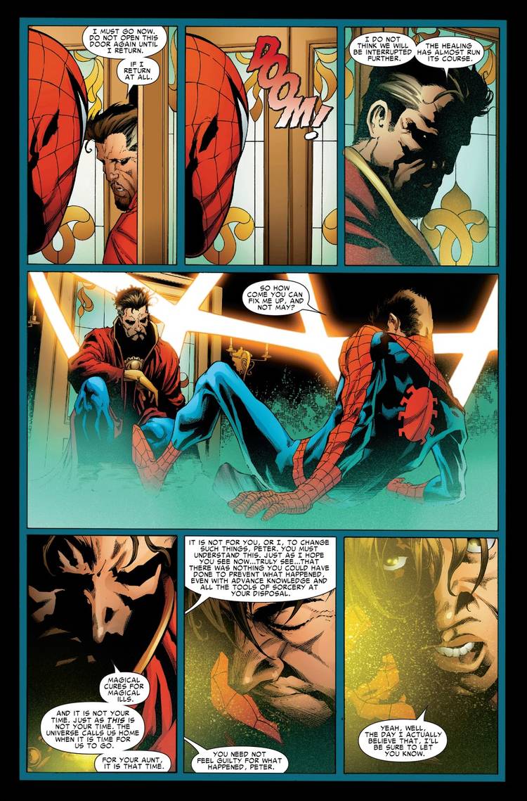 Spider-Man Learns What's On the Other Side of Dr. Strange's Door