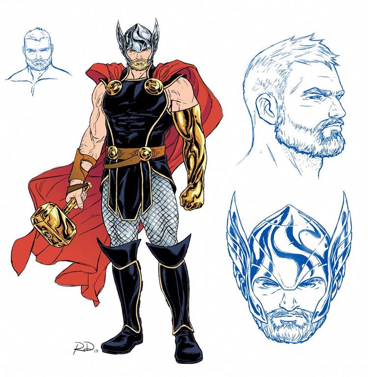 What Are Thor's New Golden Hammer & Arm Made Of?