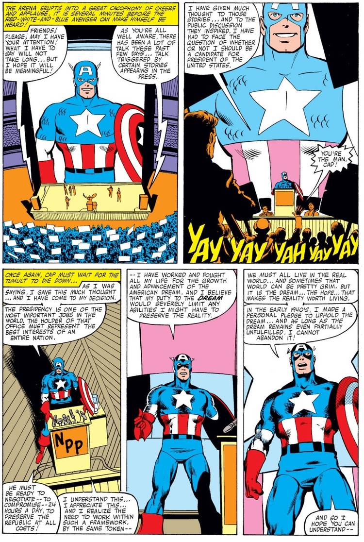Captain America's Greatest Speeches