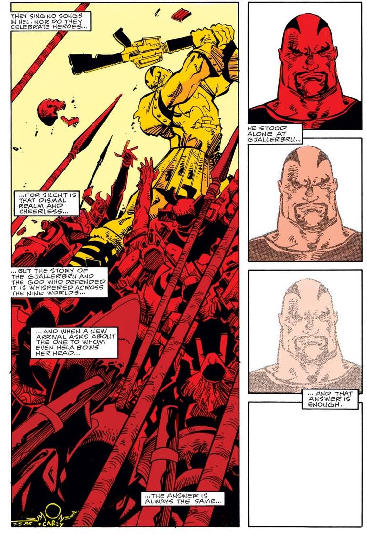 Thor: Ragnarok's Iconic Skurge Scene Comes Directly From the Comics
