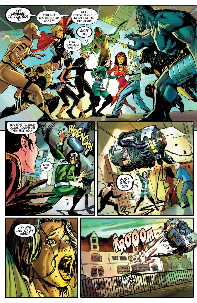 Why Can't Rogue Touch People Without Absorbing Them?