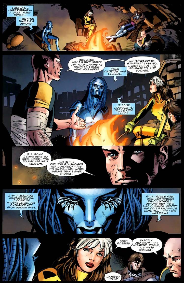 Why Can't Rogue Touch People Without Absorbing Them?