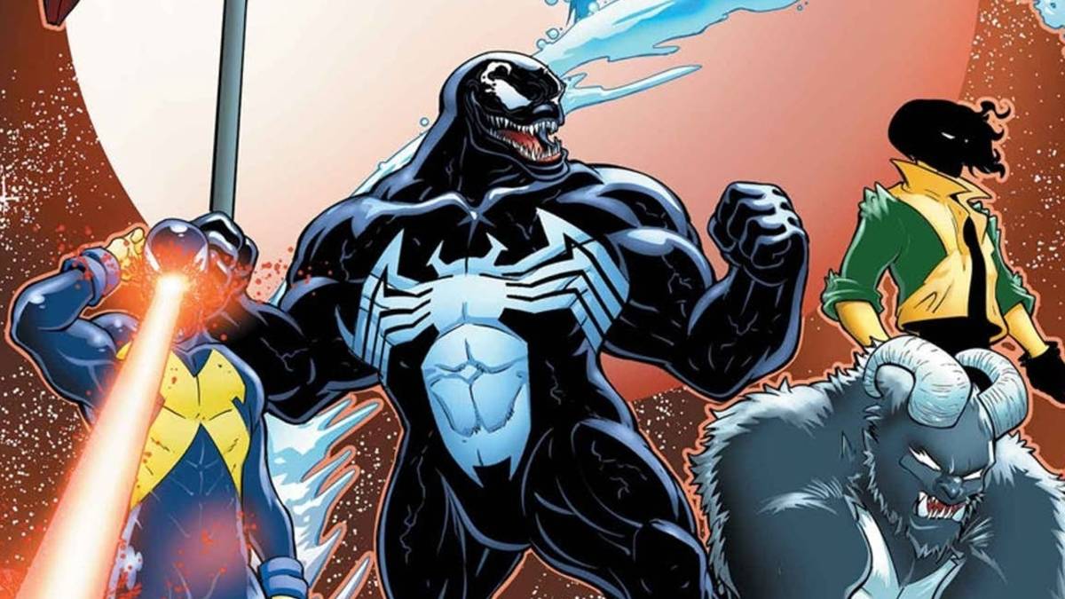 X-Men Blue/Venom Crossover Infects Jean Grey with a Symbiote