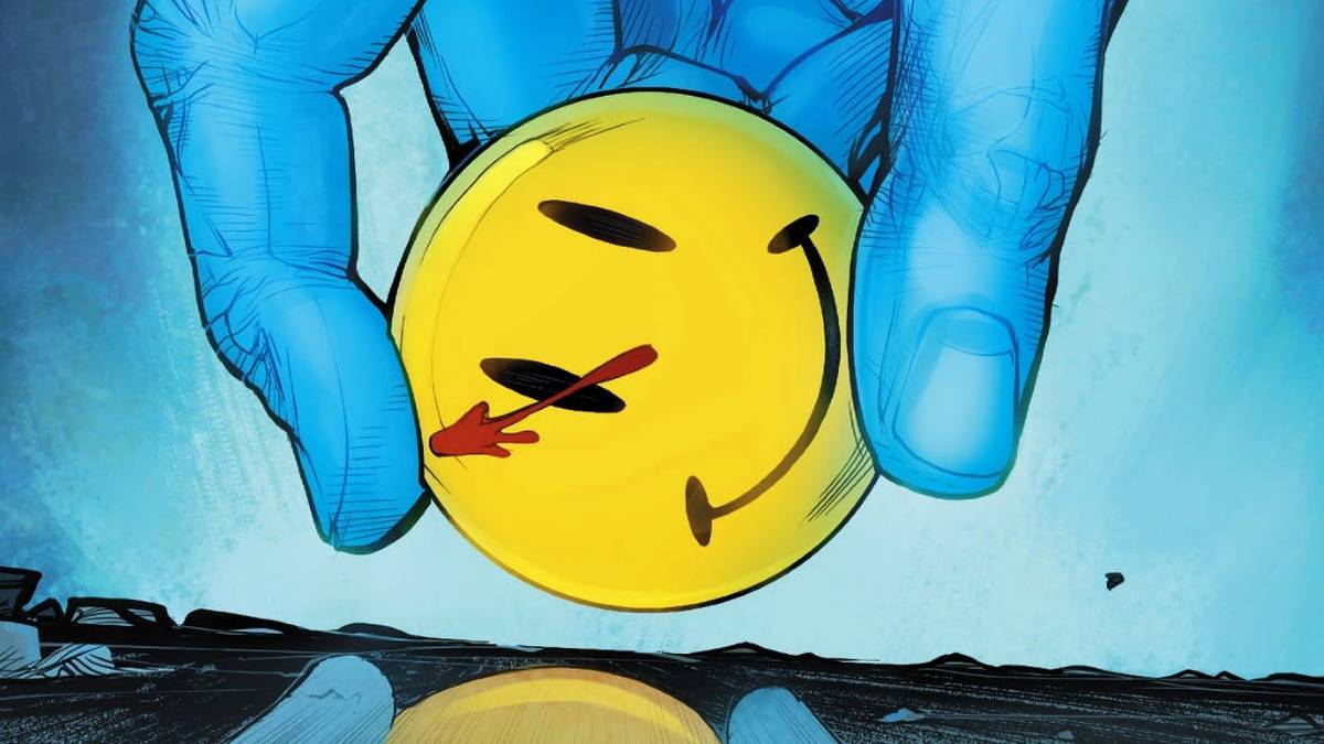 The Long, Strange DCU Journey of The Comedian's Smiley Face Button