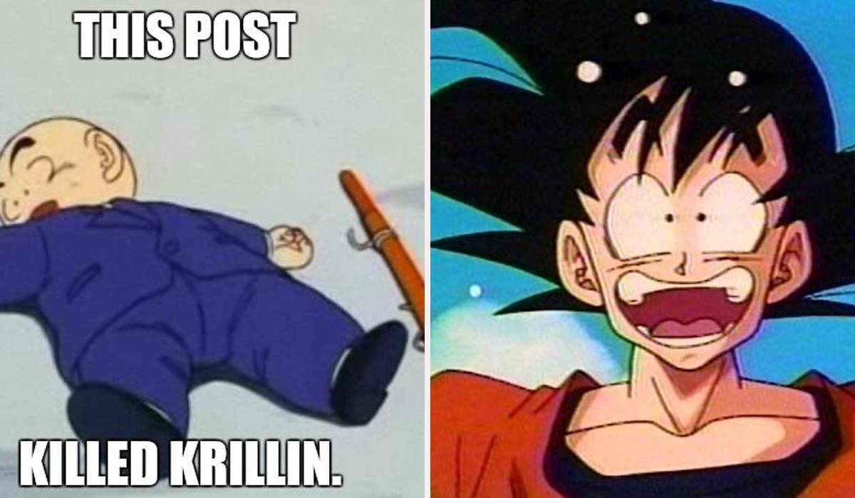 El Krillin Memes Yamcha Y Krilin Inician El TORNEO Y EL DOBLAJE EPICO