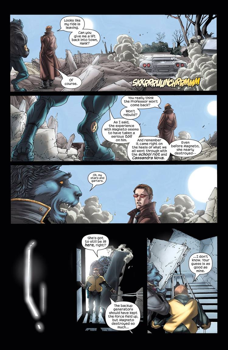 Was Ernst in New X-Men Supposed to be Cassandra Nova?