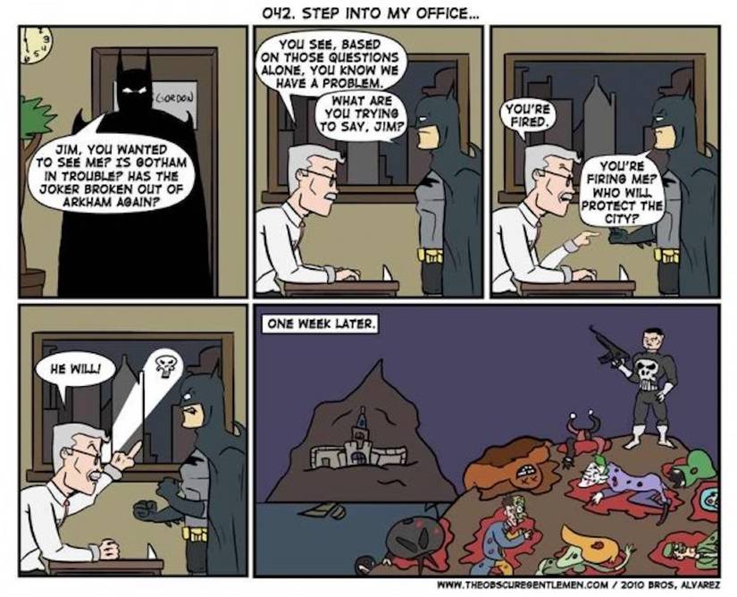 Batman Vs. Punisher Memes