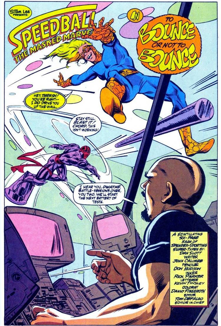 How Silly Speedball Would be With Spiked Costume