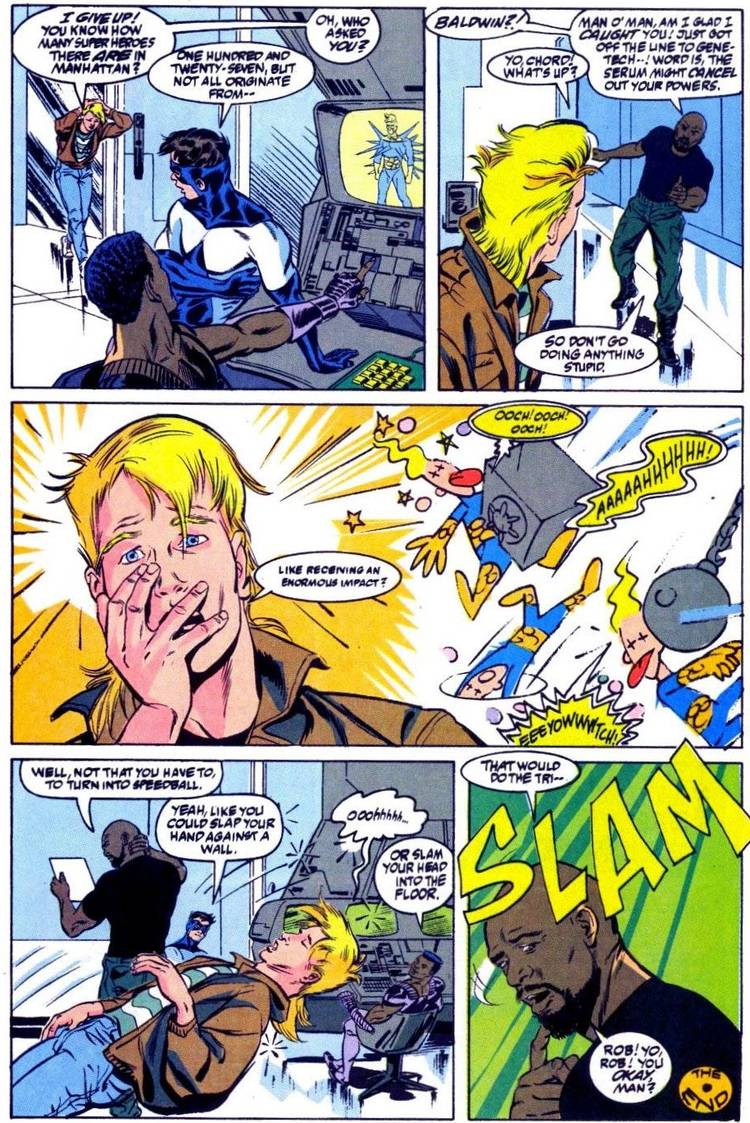 How Silly Speedball Would be With Spiked Costume
