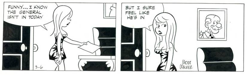 How Beetle Bailey Was Forced to Transform Miss Buxley