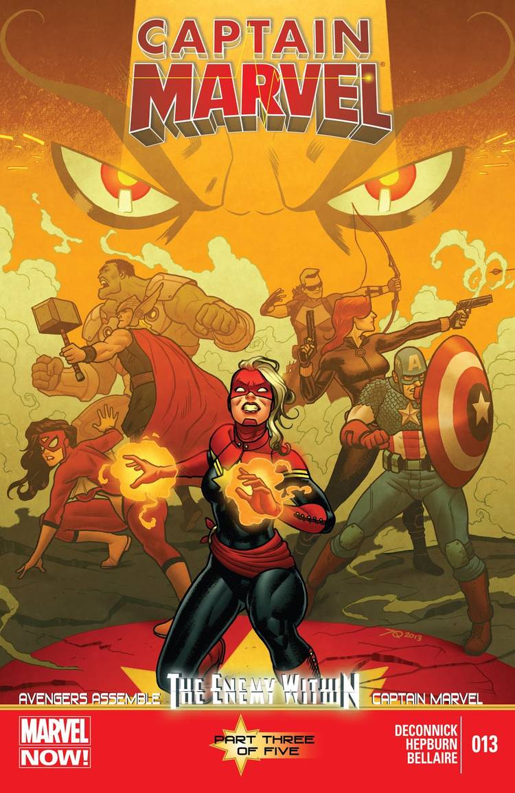 Captain Marvel Costumes Through the Years
