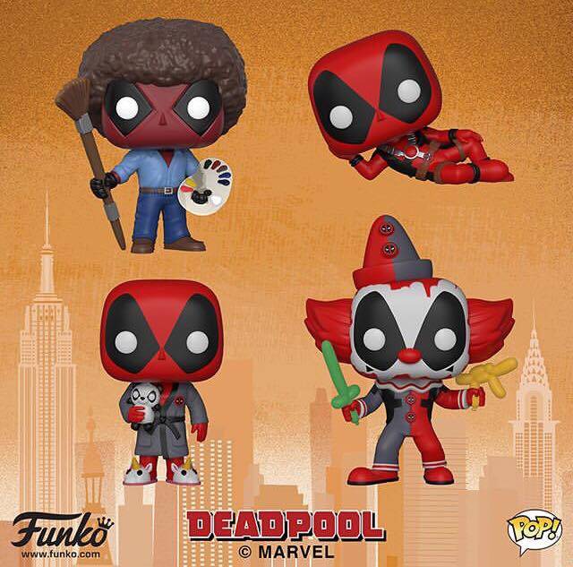 LOOK: Deadpool 2 Funko Pop! Vinyls
