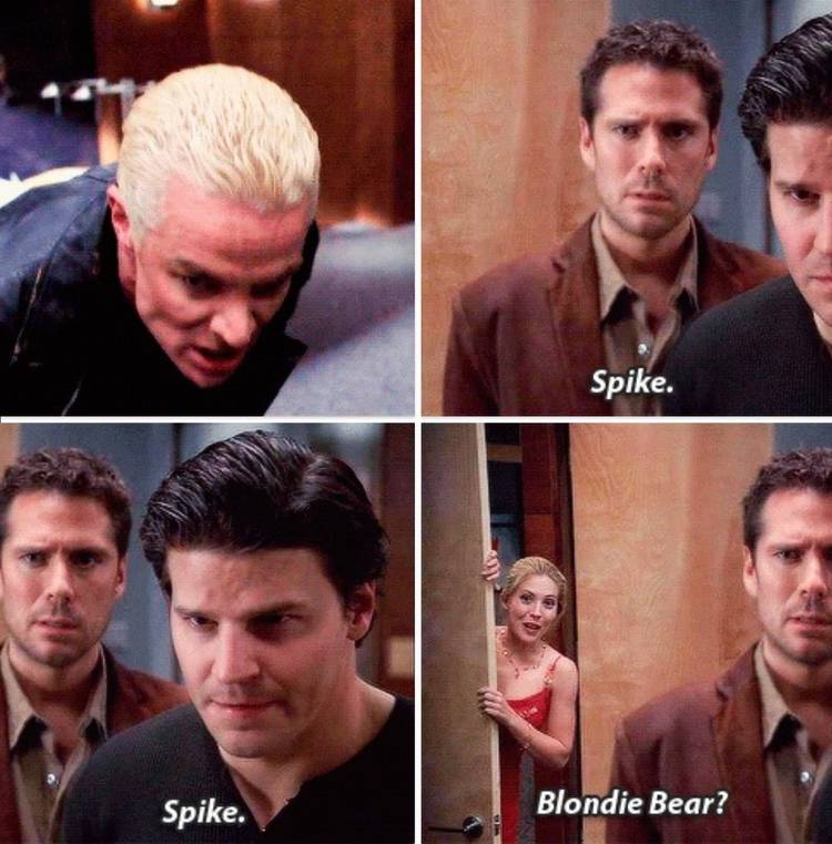 why does spike hate angel