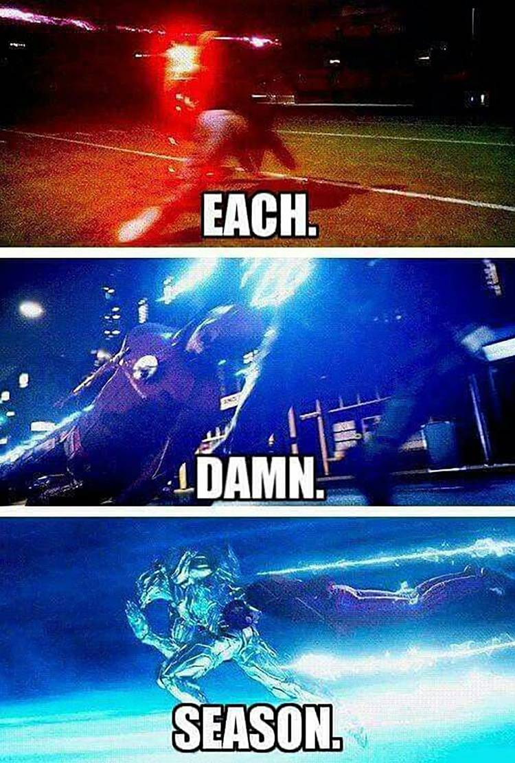 Arrowverse Speedster Memes