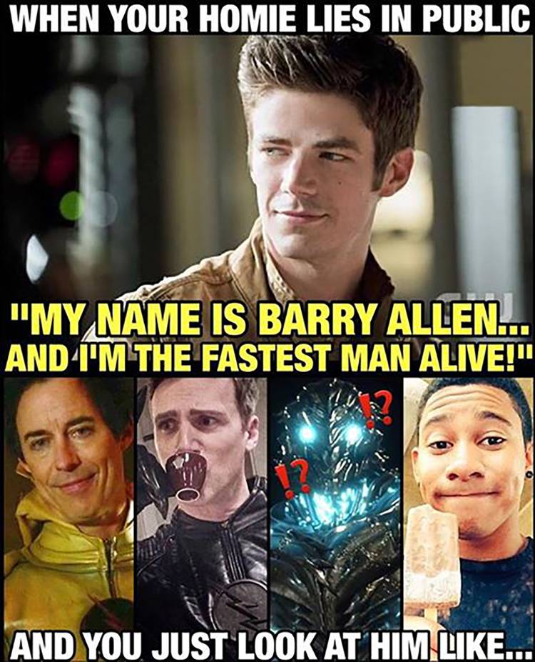 Arrowverse Speedster Memes