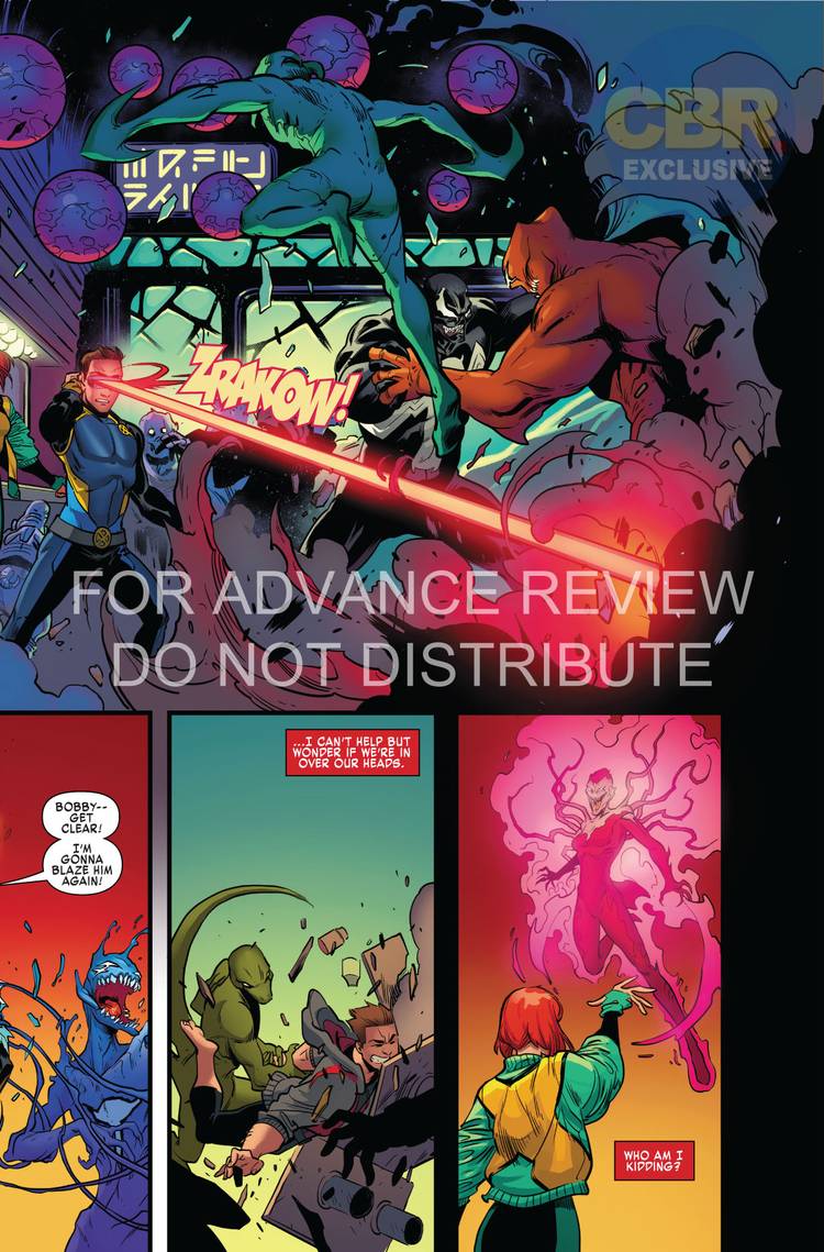EXCLUSIVE PREVIEW: X-Men Blue & Venom in Poison-X
