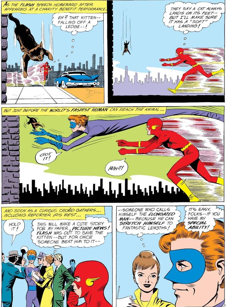 When Did the Elongated Man Reveal His Identity to the World?