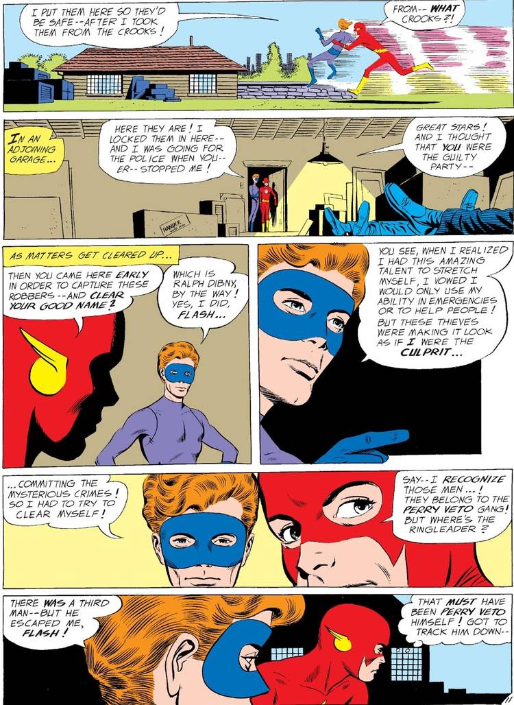 When Did the Elongated Man Reveal His Identity to the World?
