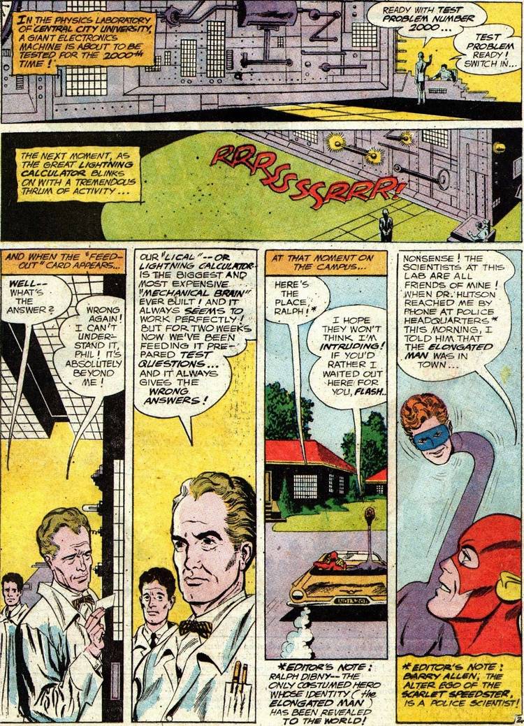 When Did Elongated Man Become a Detective?